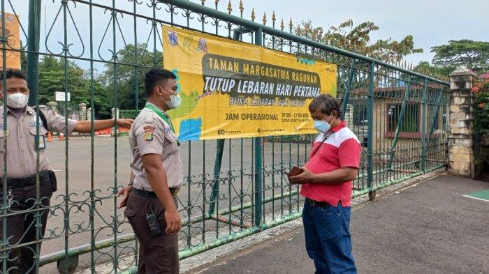 Tak Tahu Ragunan Ditutup Hari Ini, Banyak Warga yang Datang ke TMR ... Tak Tahu Ragunan Ditutup Hari Ini, Banyak Warga yang Datang ke TMR ...