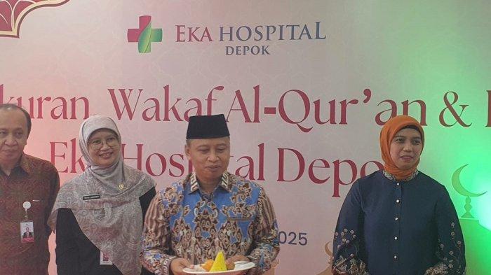 Resmi Beroperasi, Eka Hospital Depok Gelar Syukuran dan Wakaf Seribu Al-Qur'an - Tribunnewsdepok.com