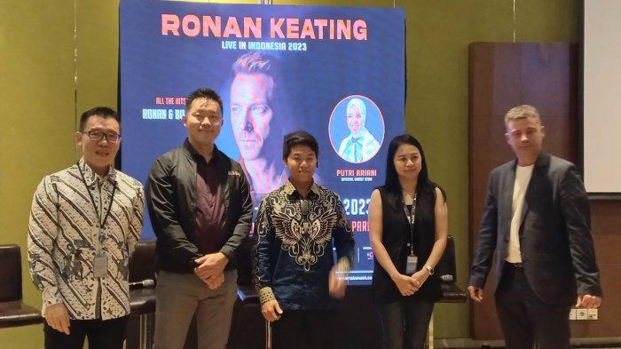 Ronan Keating Konser di Jakarta, Tiket Presale Ludes Dalam Waktu Empat Menit, Promotor Buka Lagi ...