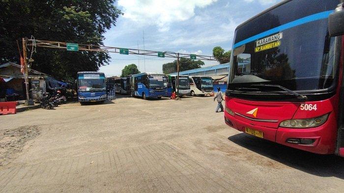 Belum ada Tanda-tanda Warga Bogor yang Mudik Lebaran di Terminal ...