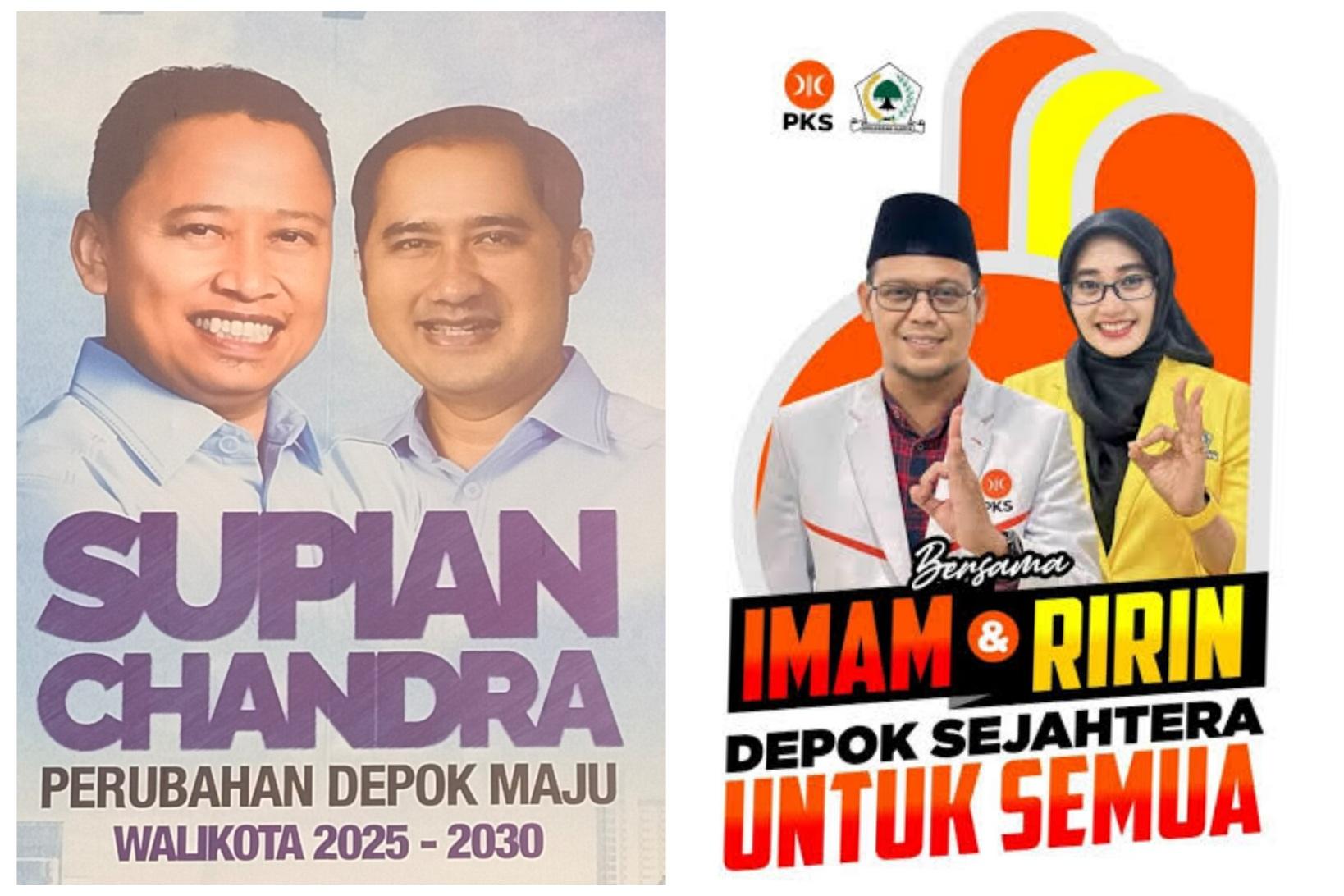 Survei Lingkar Aktivis: Elektabilitas Imam-Ririn Unggul di Pilkada Depok - Tribunnewsdepok.com