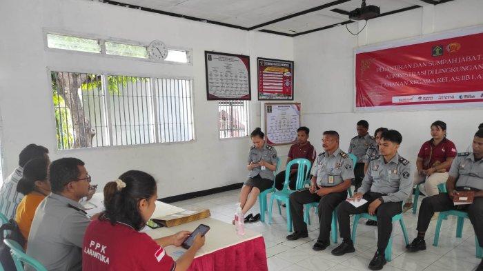 7 Anggota KPPS di TPS Rutan Larantuka Ikuti Bimtek Pemungutan dan ...