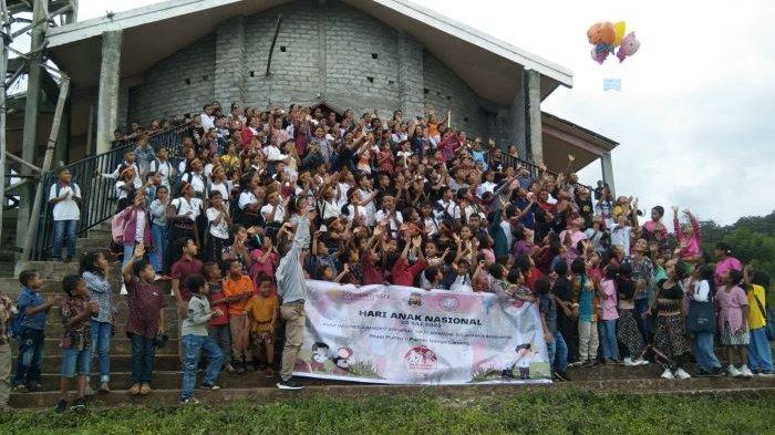 Keuskupan Ruteng Rayakan HAN Bersama Anak Sekami Se-Paroki Nanga Lanang ...