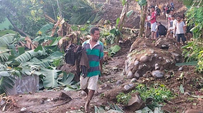 Antisipasi Longsor Susulan Puluhan Warga Wolotopo Timur, Ende akan ...