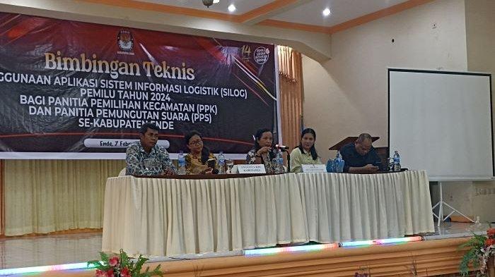 KPUD Ende Gelar Bimtek Penggunaan Aplikasi Silog bagi PPK dan PPS - Tribunflores.com