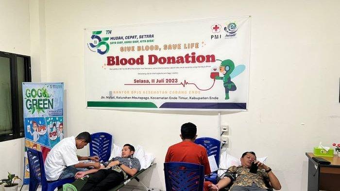 Gelar Donor Darah, Langkah Nyata BPJS Kesehatan Cabang Ende Peduli ...