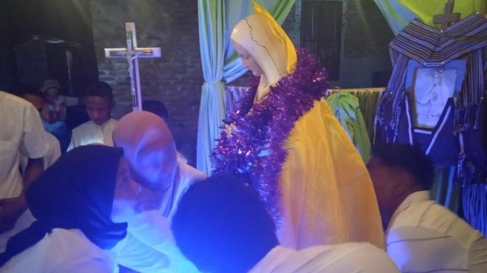 Rawat Toleransi, Umat Islam dan Katolik di Amakaka Lembata Arak Patung ...