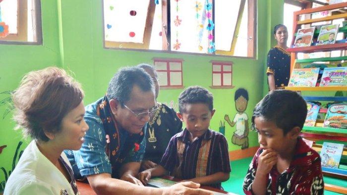 Taman Bacaan Pelangi Resmikan Perpustakaan ke-250 di Nagekeo, Gabriel ...
