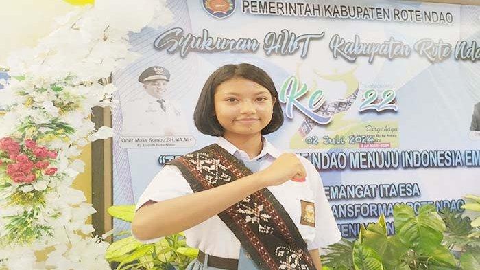 Lolos Paskibraka Nasional 2024, Siswi Asal Rote Jessica Henuk Cita-cita Masuk Akpol ...