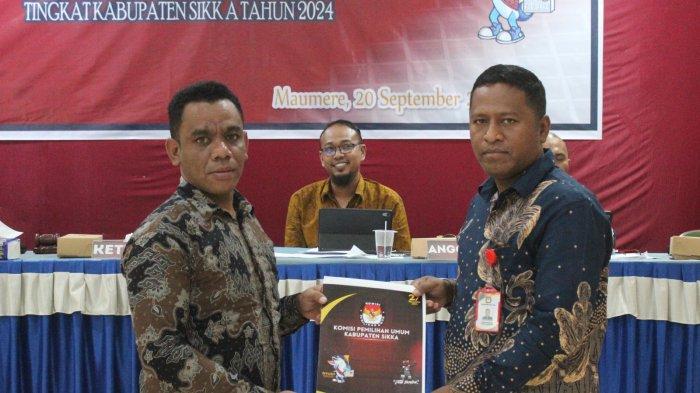 KPU Sikka Tetapkan 244.838 DPT Pilkada 2024 - Tribunflores.com