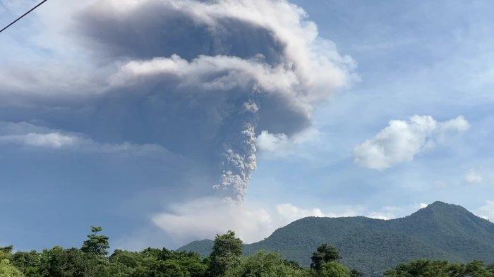 Gunung Lewotobi di Flores Timur NTT Terus Meletus, Jalur Boru Menuju Nobo Paling Berbahaya ...
