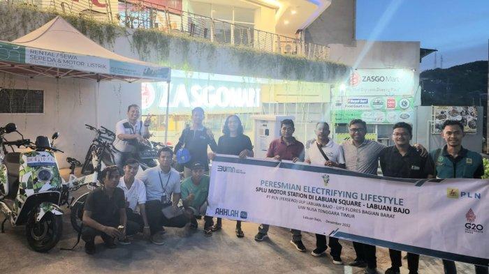 Labuan Square Operasikan Pengisian Sepeda Motor Listrik di Labuan Bajo ...