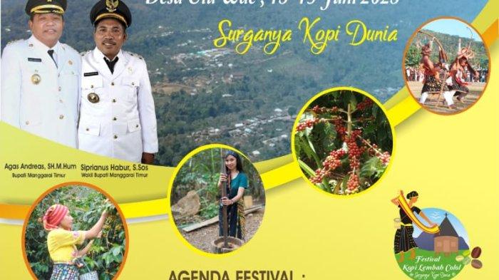 Jadwal Lengkap dan Susunan Acara, Festival Kopi Lembah Colol 14 Juni ...