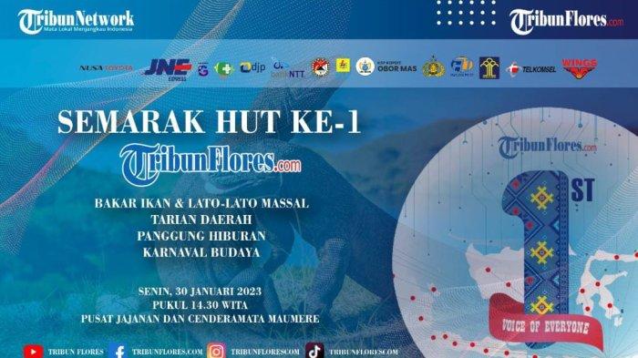 Meriahkan HUT ke-1 TribunFlores, Manajemen Gelar Aneka Kegiatan ...