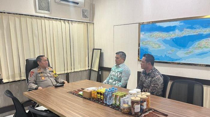 Kepala Imigrasi Maumere Bertemu Wakapolda NTT, Bahas Pengawasan Orang Asing - Tribunflores.com