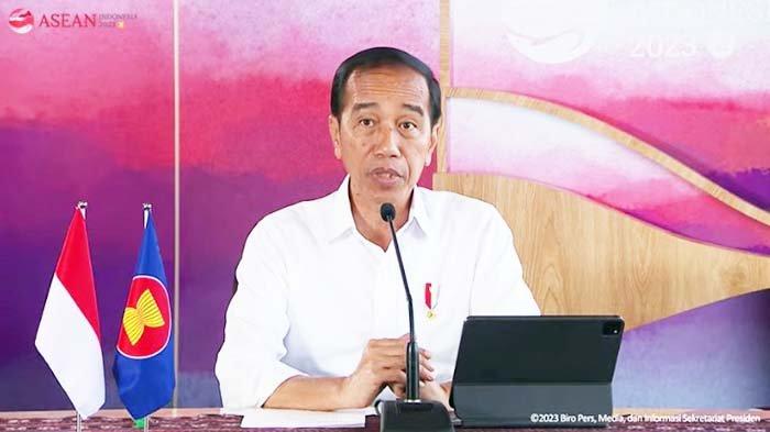 KTT Asean 2023 di Labuan Bajo, Jokowi Dorong Bahas Perdagangan Orang, Presiden: Berantas ...