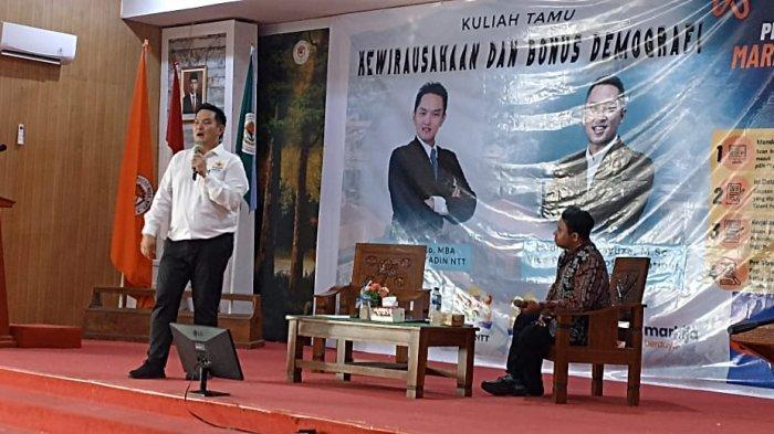 Usai Kuliah Umum di Universitas Nusa Nipa, Ketua Kadin NTT Tandatangan MOU - Tribunflores.com