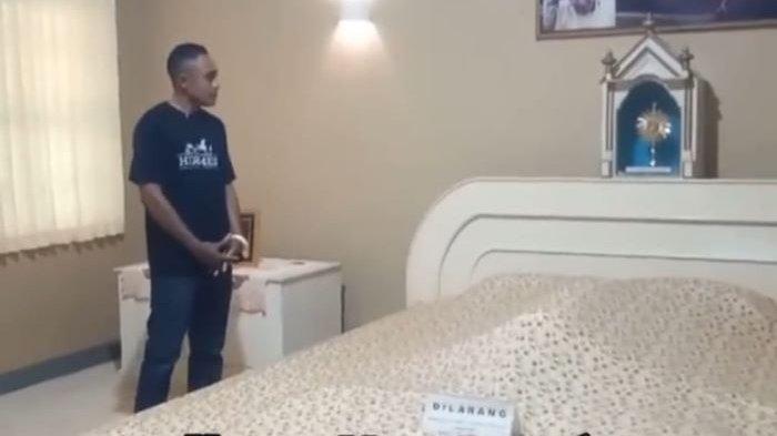Viral Rekaman Video Kondisi Terkini Kamar Tidur St. Yohanes Paulus II di Ritapiret Maumere ...