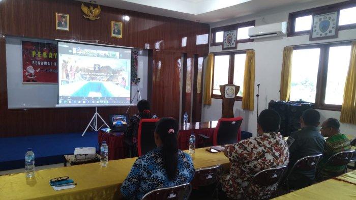 Imigrasi Maumere Proses Kelengkapan Upload Data Dukung Monitoring, RKT-RB dan LKE ZI ...