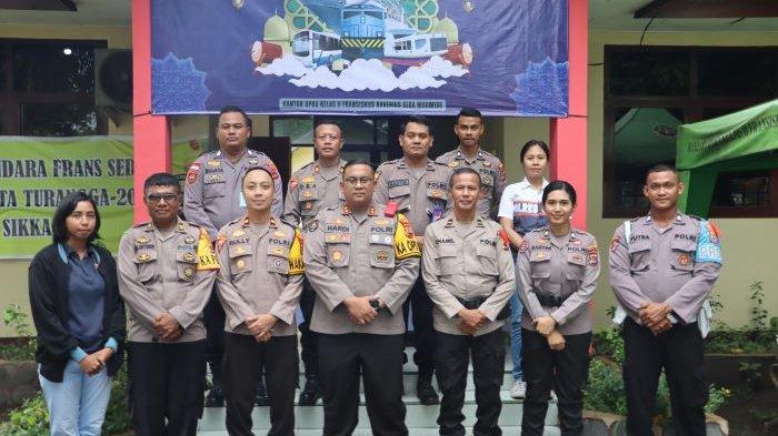 Kapolres Sikka Cek Kesiapan Pospam Operasi Ketupat Turangga 2024 - Tribunflores.com