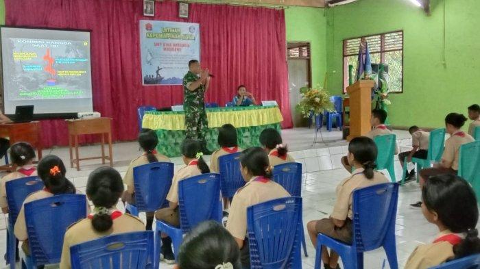 Kapten Inf Ida Bagus Berikan Pemahaman Wawasan Kebangsaan untuk Siswa ...