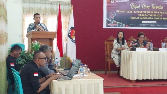 KPU Flores Timur Tetapkan 209.711 DPT Pilkada 2024, Ini Rincian Tiap ...