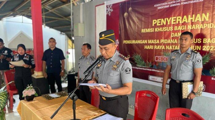 147 WBP Lapas Ende Terima Remisi Khusus Hari Raya Natal Tahun 2023, 1 Orang Langsung Bebas ...
