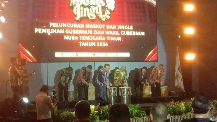 KPU NTT Luncurkan Maskot dan Jingle Pilgub - Tribunflores.com