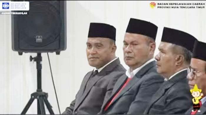 Pj Gubernur NTT Lantik Ambrosius Kodo Jadi Kadis Pendidikan, Linus Lusi ...