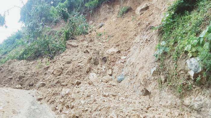 Camat Elar Selatan Sebut Sudah 2 Kali Longsor di Ruas Jalan Lempang ...