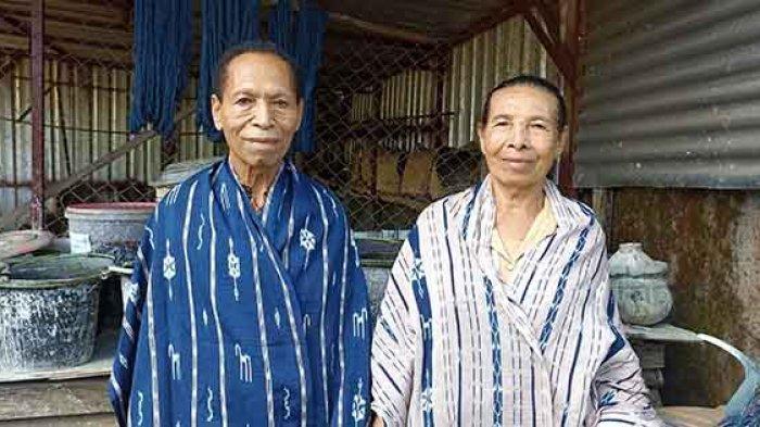 Monika Terharu Kain Tenunanya Dipakai Presiden Jokowi Kunjungi Ngada ...