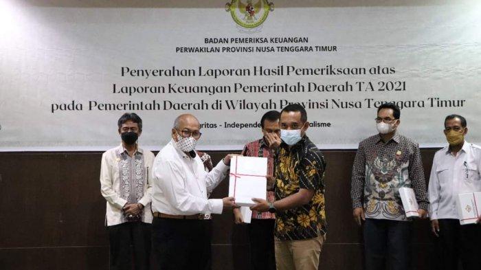 Keempat Kali Laporan Keuangan Pemkab Manggarai Raih Opini WTP dari BPK RI - Tribunflores.com