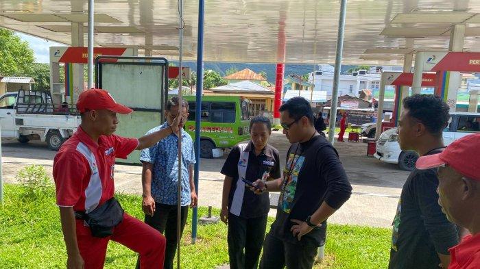 Cegah Kecurangan BBM, Polres Ende Gandeng Dinas Terkait Sidak Tiga SPBU di Ende - Tribunflores.com
