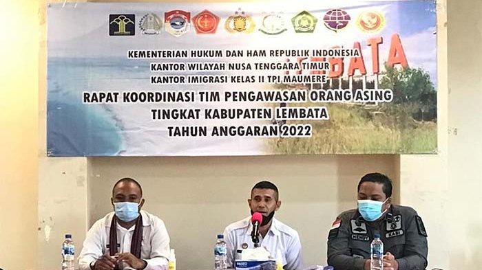 Imigrasi Kelas II TPI Maumere Gelar Rakor Tim Pengawasan Orang Asing di Lembata - Tribunflores.com