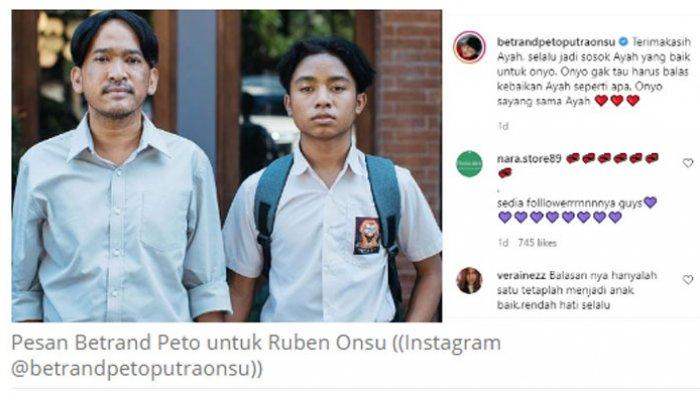 Betrand Peto Rilis Single Terbaru Berjudul Ayah Ku, Terinspirasi dari Kisah Nyata Ruben Onsu ...