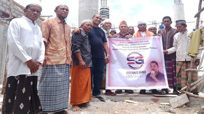 SGI Terus Bergerak, Bantu 100 Sak Semen untuk Pembangunan Masjid Nanga Ramut di Manggarai ...