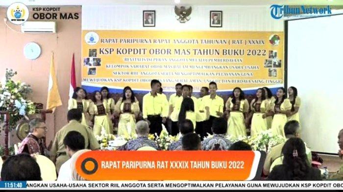 Bupati dan Wabup Sikka Hadir Saat RAT Ke-XXXIV Tahun Buku 2022 KSP Kopdit Obor Mas Maumere ...