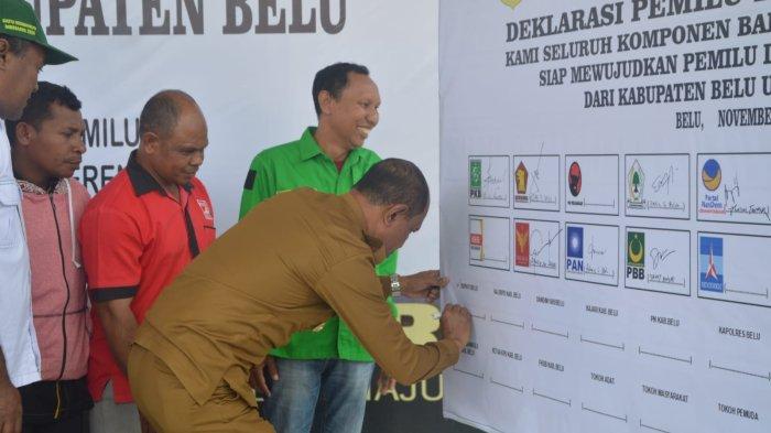 Wakil Bupati Belu Ancam Pecat ASN Jika Tidak Netral saat Pemilu 2024 - Tribunflores.com