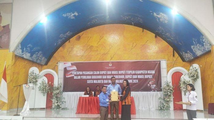 KPU Ngada Secara Resmi Tetapkan Ray-Berni Bupati Terpilih Kabupaten ...