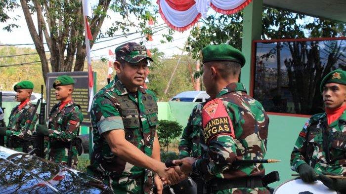 Kasad Maruli Minta Satgas Pamtas RI-RDTL Yonif 742/SWY Terus Berbuat ...