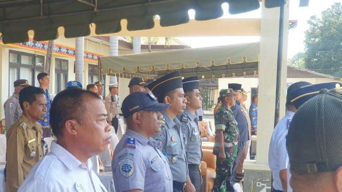 Kawal Pemilu 2024, Polres Lembata Gelar Pasukan Operasi Mantap Brata 2023-2024 - Tribunflores.com