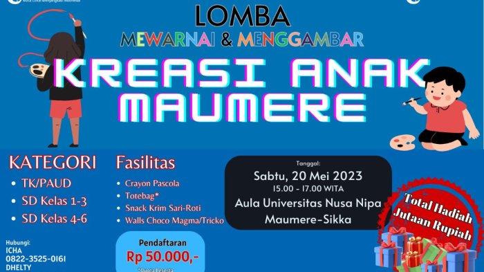 Hari Kebangkitan Nasional,Tribun Flores Gelar Lomba Mewarnai dan Menggambar Tingkat TK dan SD ...