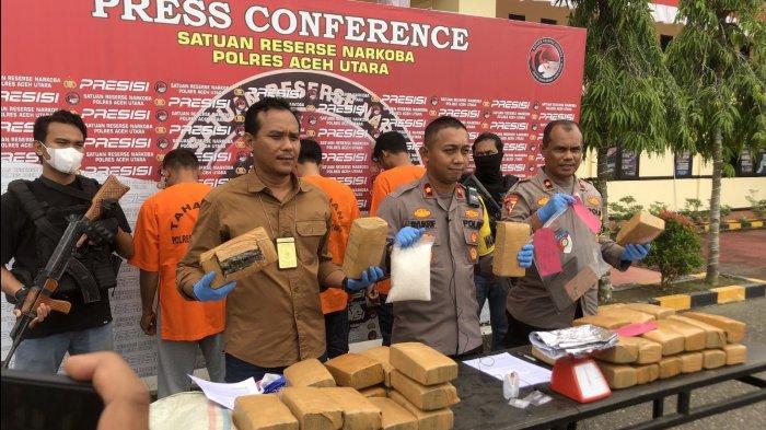 Polisi Buru DPO Kasus 42 Bal Ganja yang Akan Dikirim ke Bali ...