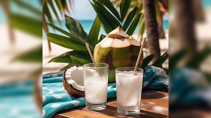 Minum Air Kelapa Muda Tiap Hari Dapat Mengurangi Jerawat, Berikut Ulasannya - tribungayo.com