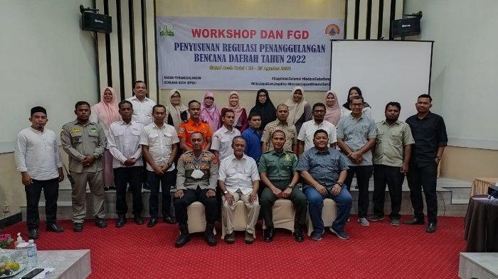 BPBA Adakan Workshop dan FGD Penyusunan Regulasi Penanggulangan Bencana Daerah - tribungayo.com