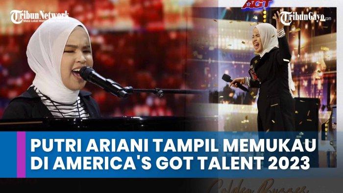 Bangga! Putri Ariani Tampil Memukau di America's Got Talent 2023 ...