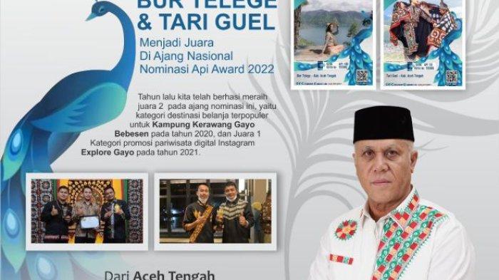 Wisata Aceh Tengah, Bur Telege dan Tari Guel Masuk Nominasi API Award ...
