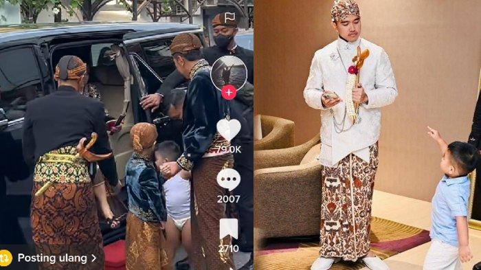 Menggemaskan Cucu ke Empat Jokowi, Al Nahyan Curi Perhatian Warganet di Nikahan Kaesang-Erina ...