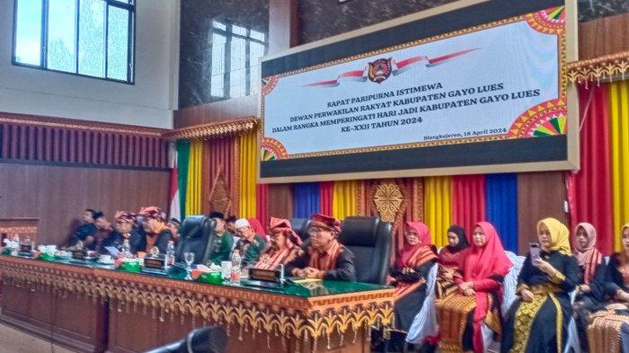 DPRK Gelar Sidang Peringati HUT Ke-22 Gayo Lues - tribungayo.com