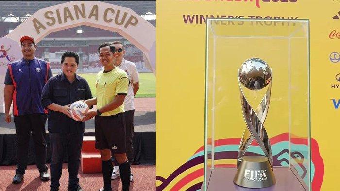 Erick Thohir Beri Motivasi Pemain Timnas Indonesia Jelang Piala Dunia U17 2023 - tribungayo.com